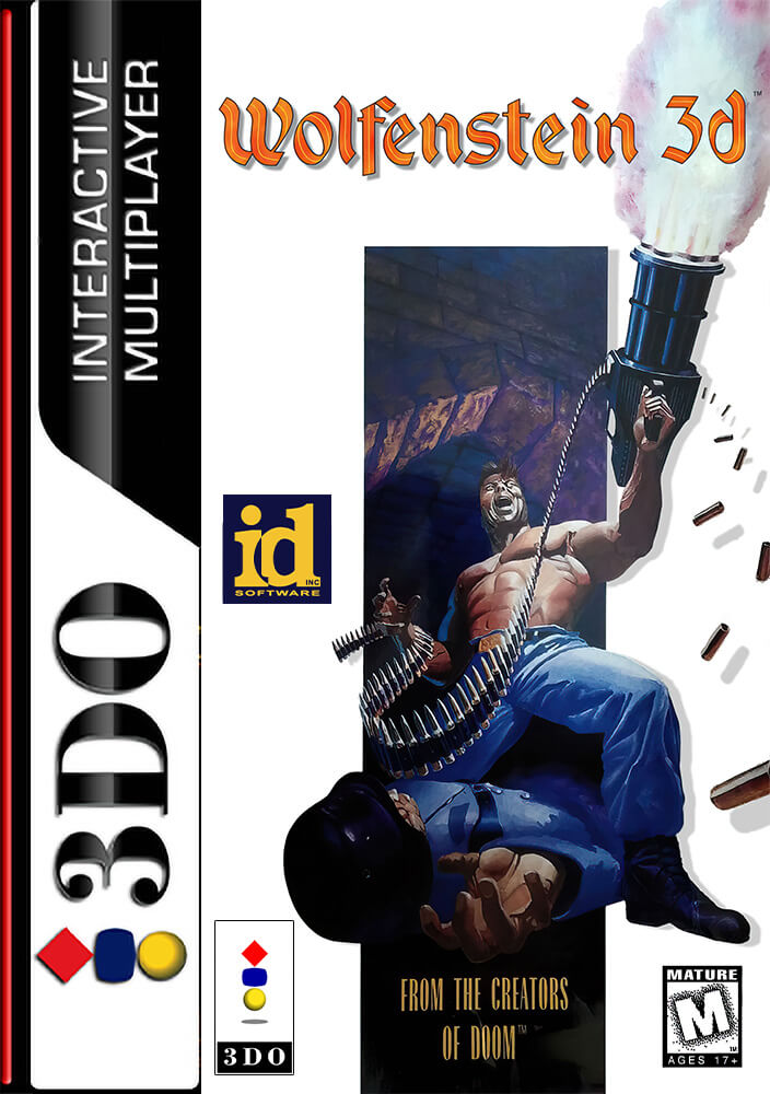 Wolfenstein 3D Original Encounter прохождение | Panasonic 3do