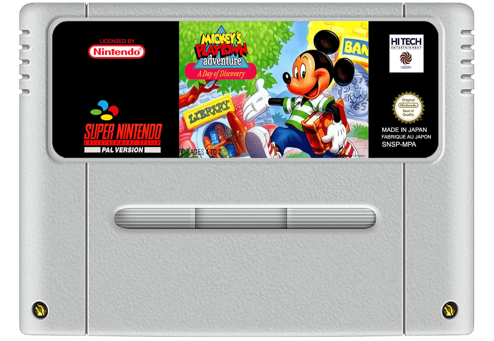 Mickey's Playtown Adventure: A Day of Discovery! | Super Nintendo
