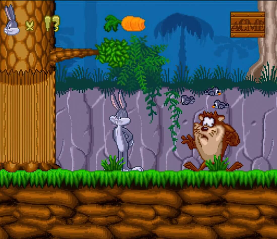 Bugs Bunny Rabbit Rampage прохождение | Super Nintendo | SNES