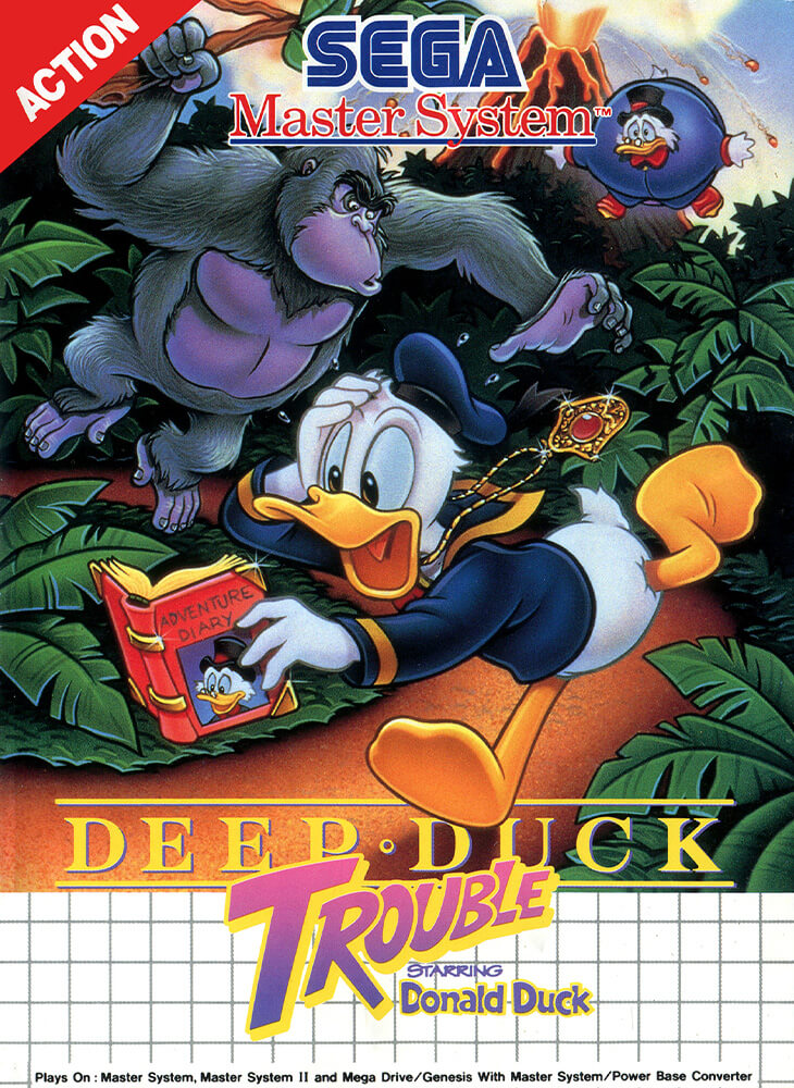 Deep Duck Trouble Starring Donald Duck | Sega Master System
