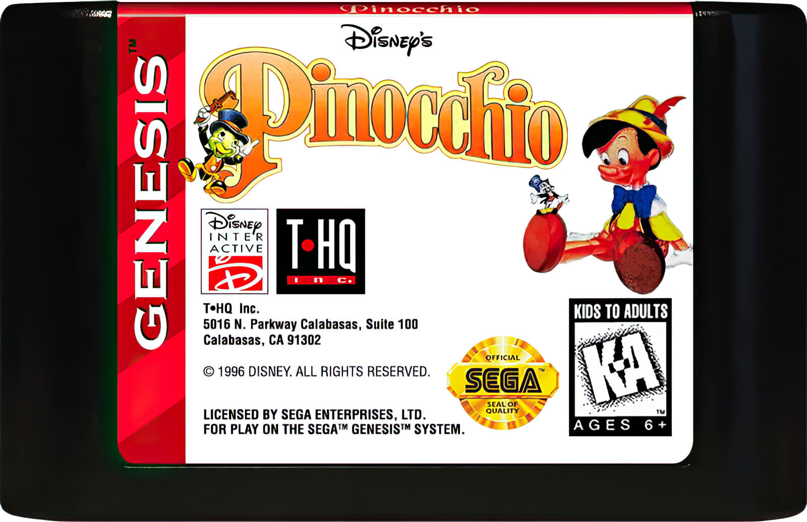 Disney’s Pinocchio | Mega Drive \ Genesis