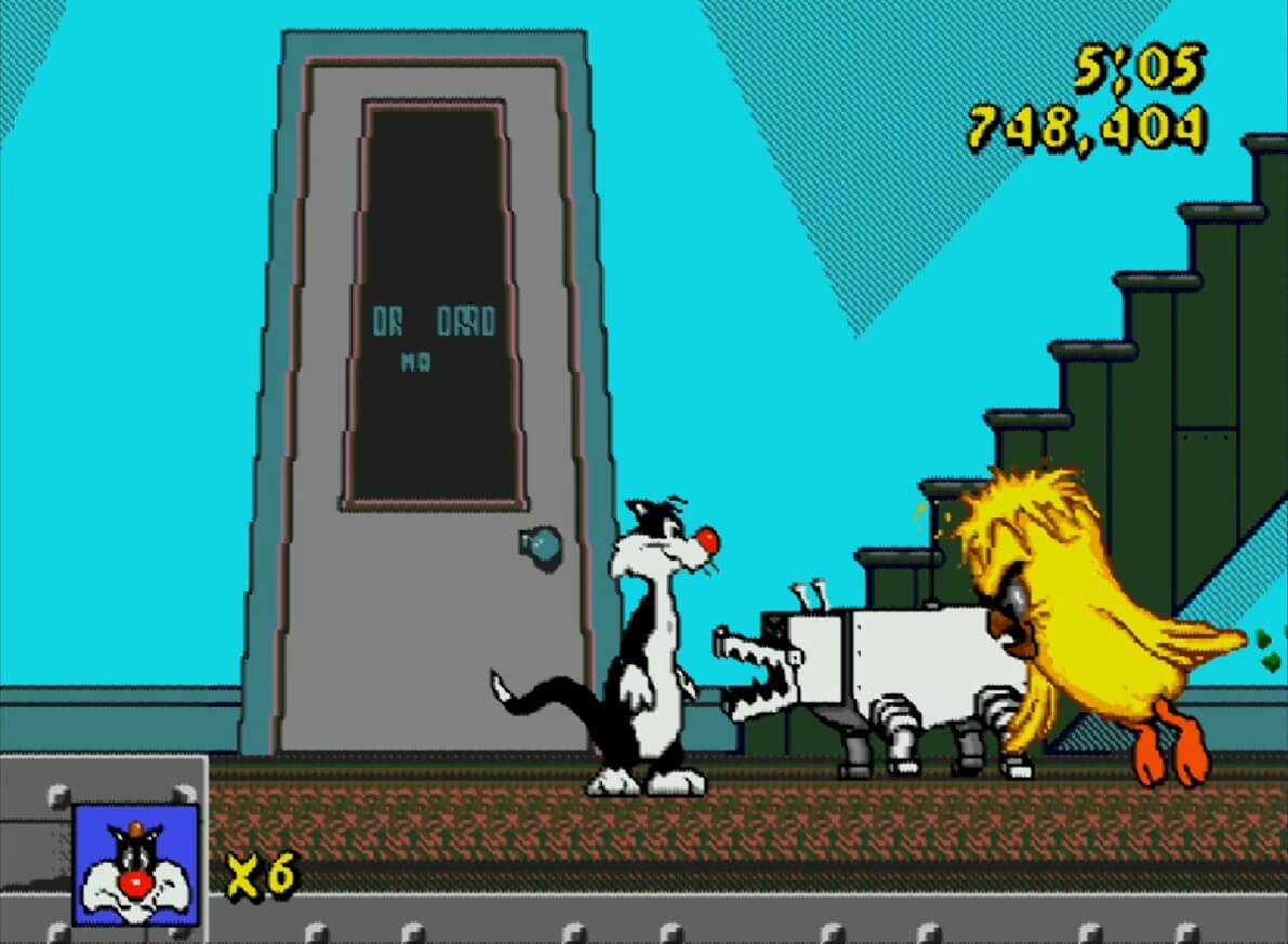 Sylvester & Tweety in Cagey Capers | Mega Drive \ Genesis