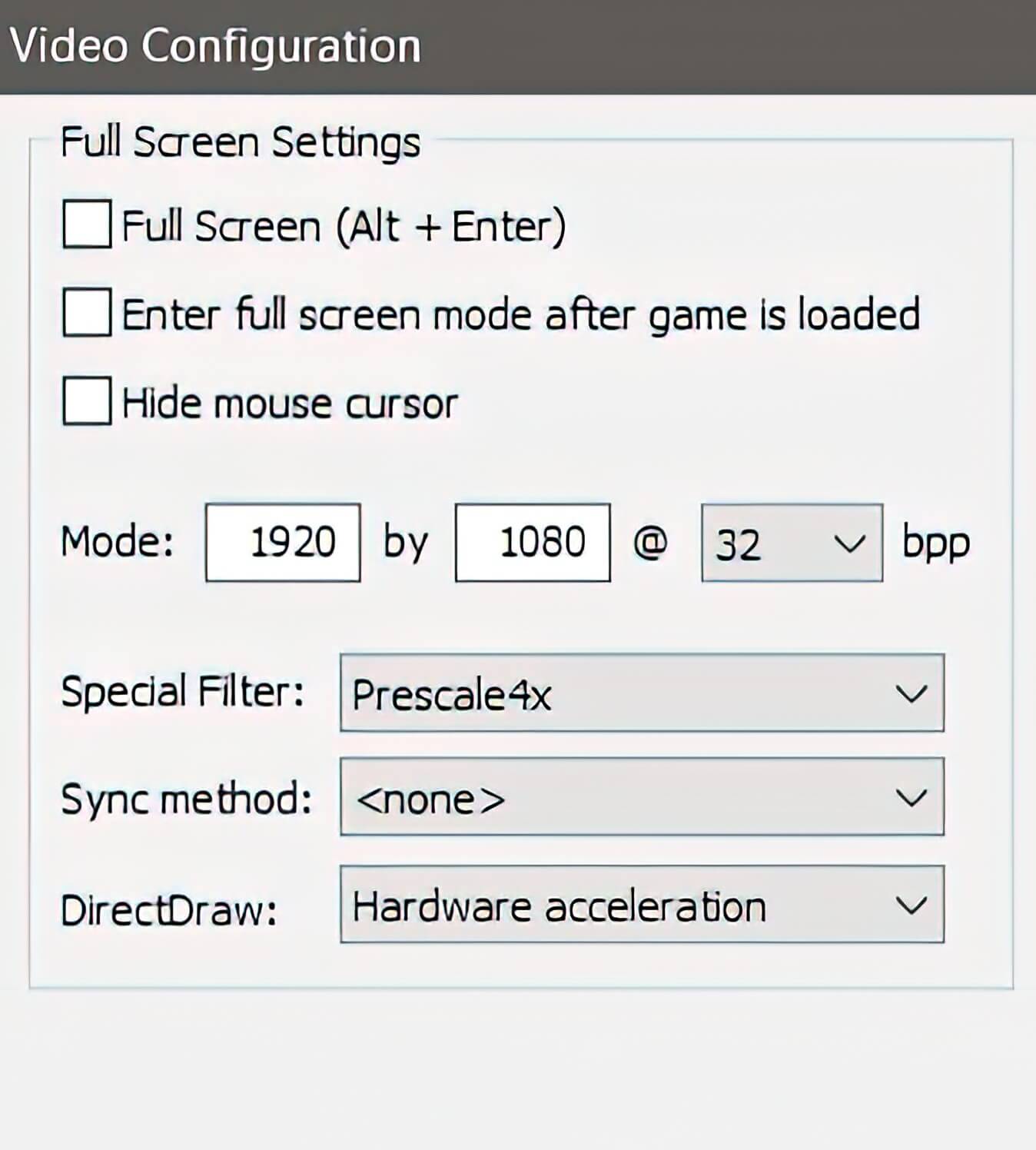 Эмулятор Dendy: FCEUX v2.6.6 | гайд по настройке