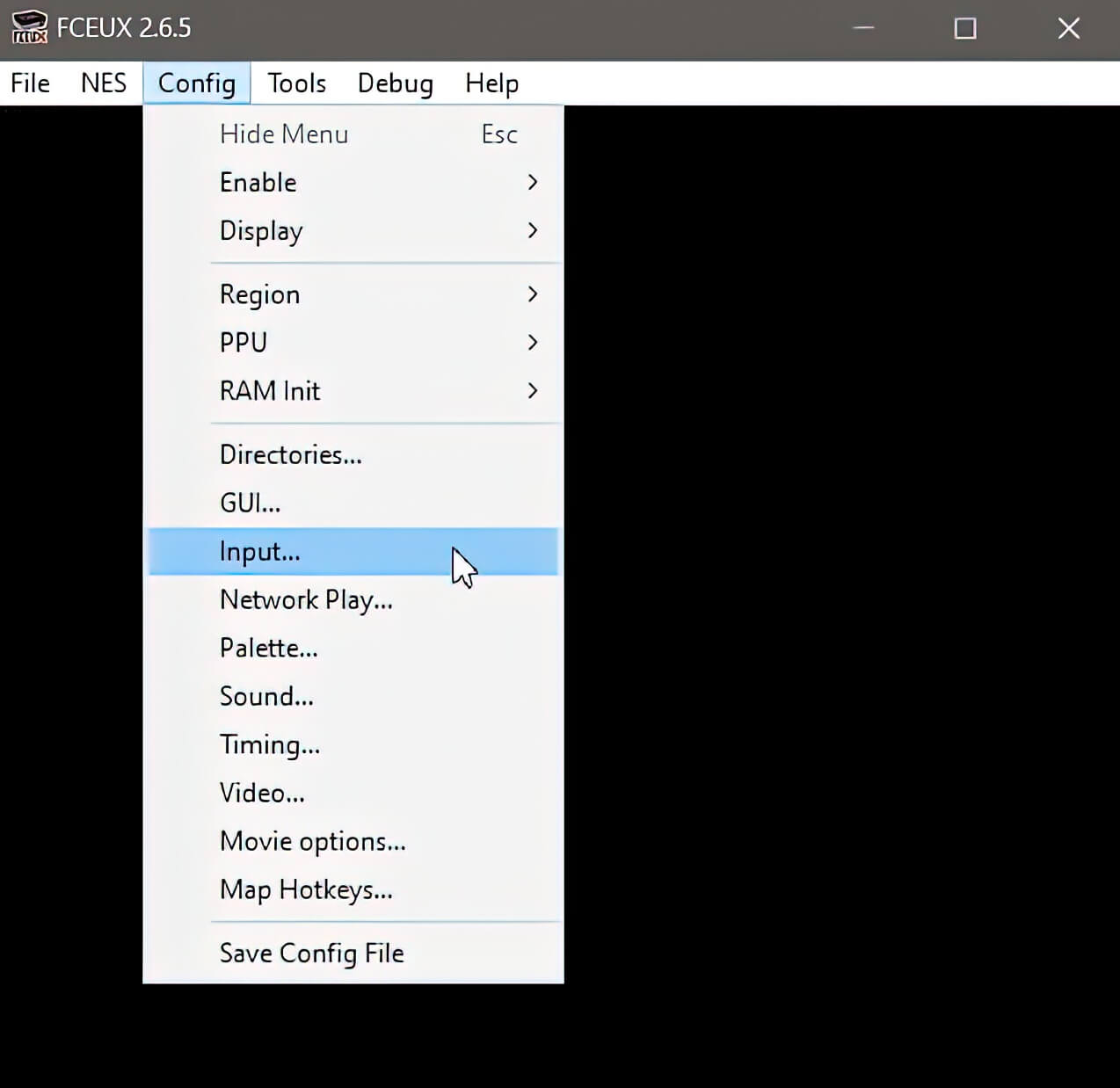 Эмулятор Dendy: FCEUX v2.6.6 | гайд по настройке